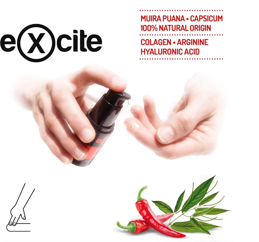 Gel EXCITE - Power Erection, pentru stimularea erectiei si imbunatatir ...
