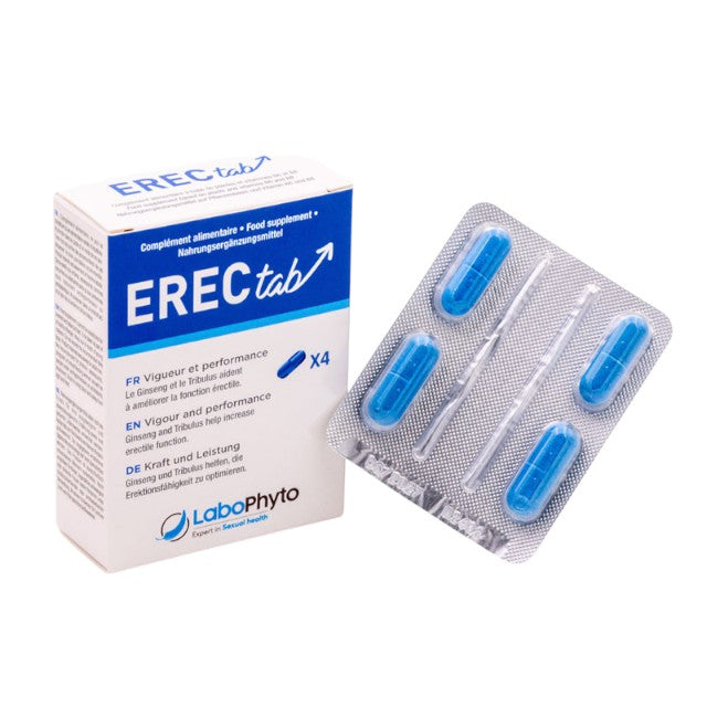 Capsule ErectaB, Labophyto, pentru erectie, libidou si virilitate, 4 c ...