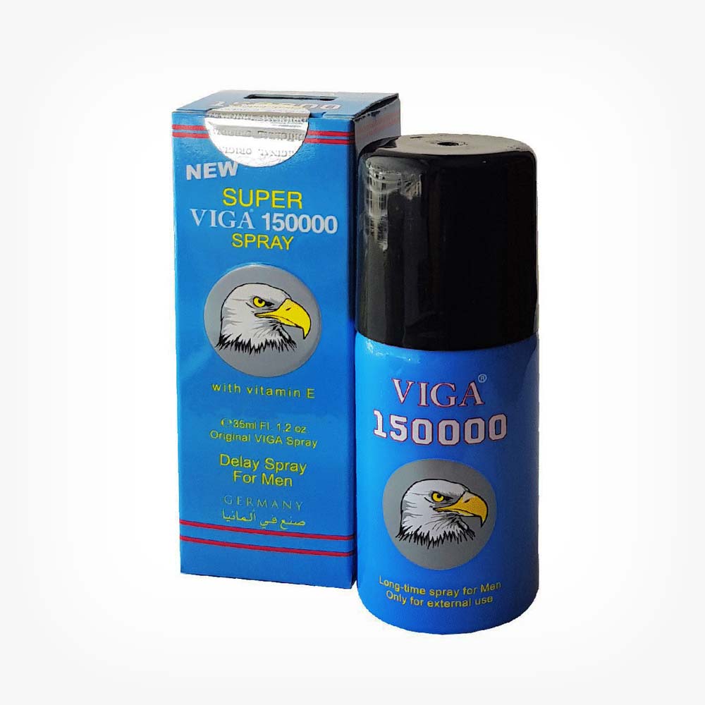 Spray SUPER VIGA 150000 Blue - Delay Spray for Men, pentru întârzierea ...