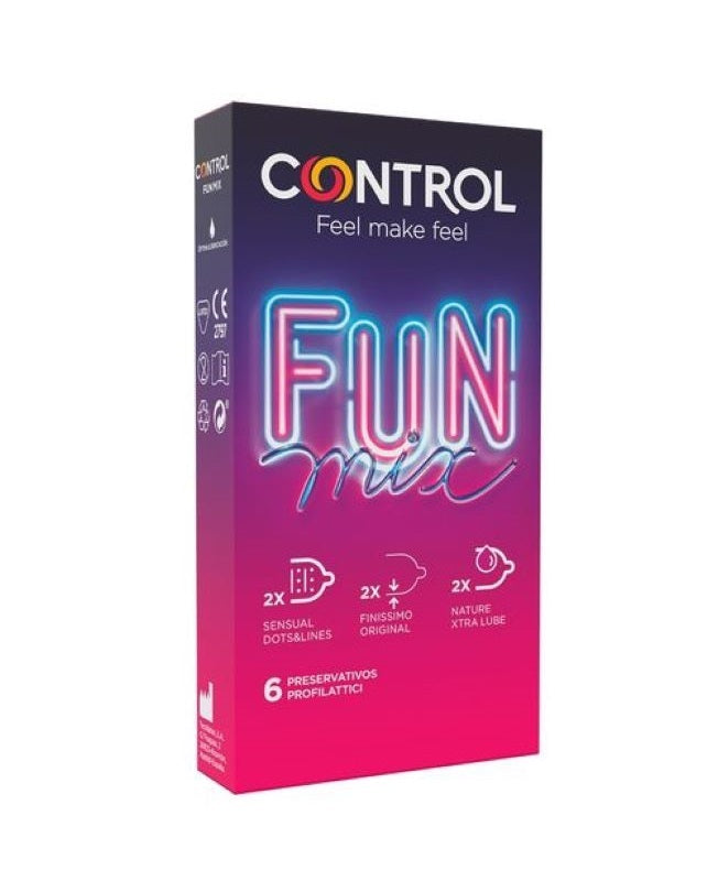 Prezervative CONTROL FEEL FUN MIX (Touch & Feel, Finissimo and XtraLub ...